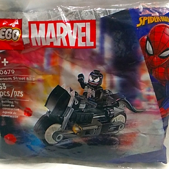 Lego | Toys | Lego Marvel 3679 Venom Street Bike Motorcycle Set New | Poshmark
